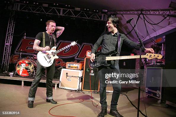 Jesse Hughes And Matt Mcjunkins Perform In Concert With Eagles Of