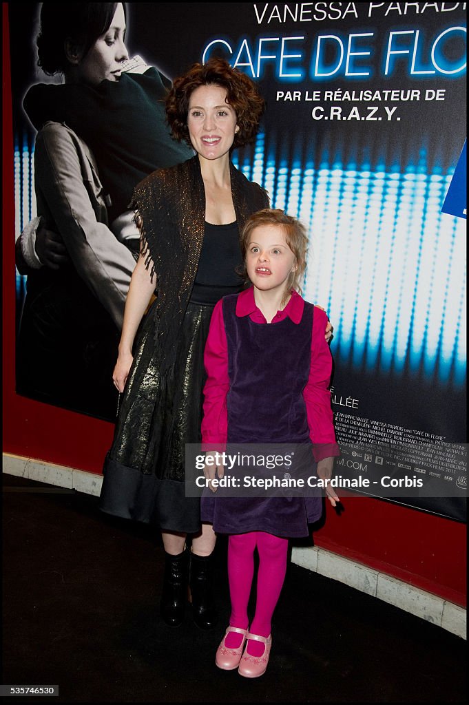 Evelyne Brochu And Alice Dubois Attend The Premiere Of Cafe De Flore