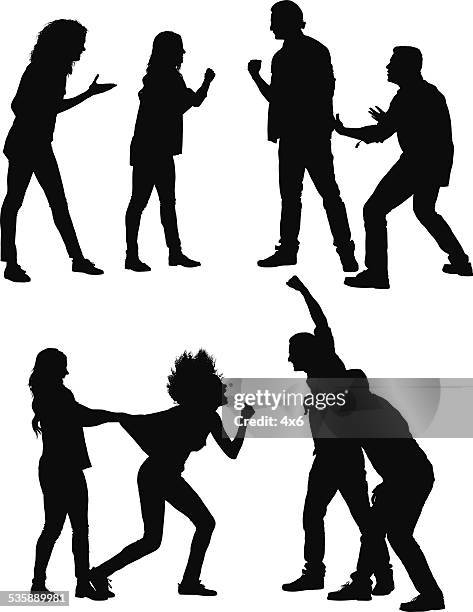 Ilustraciones Imágenes Clip Art Dibujos Animados E Iconos De Stock De Silhouette Woman