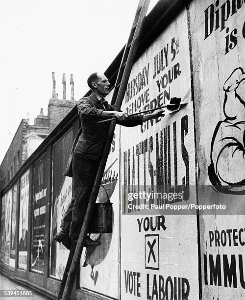 94 Man Putting Up Poster Stock Photos, High-Res Pictures, and Images ... 94 Man Putting Up Poster Stock Photos, High-Res Pictures, and Images ...