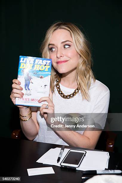 19 Jenny Mollen Signs Copies Of Live Fast Die Hot Photos And High Res Pictures Getty Images
