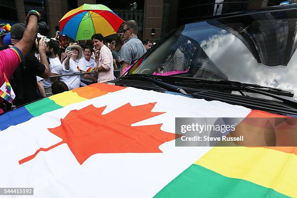 Justin Trudeau Pride Photos And Premium High Res Pictures Getty Images