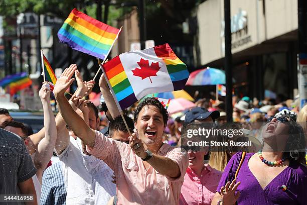 Justin Trudeau Pride Photos And Premium High Res Pictures Getty Images