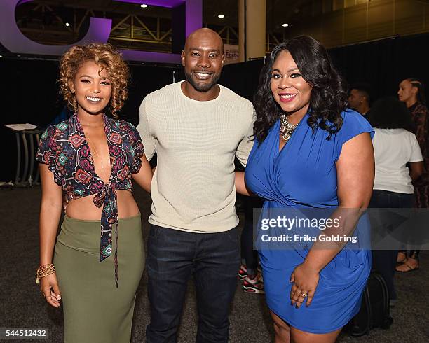 60 Cast Members Morris Chestnut And Jaz Sinclair At The Essence
