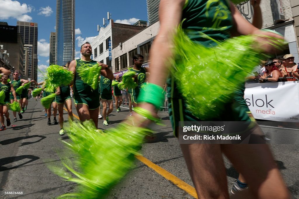 Prime Minister Justin Trudeau During The 2016 Toronto Pride Parade News Photo Getty Images