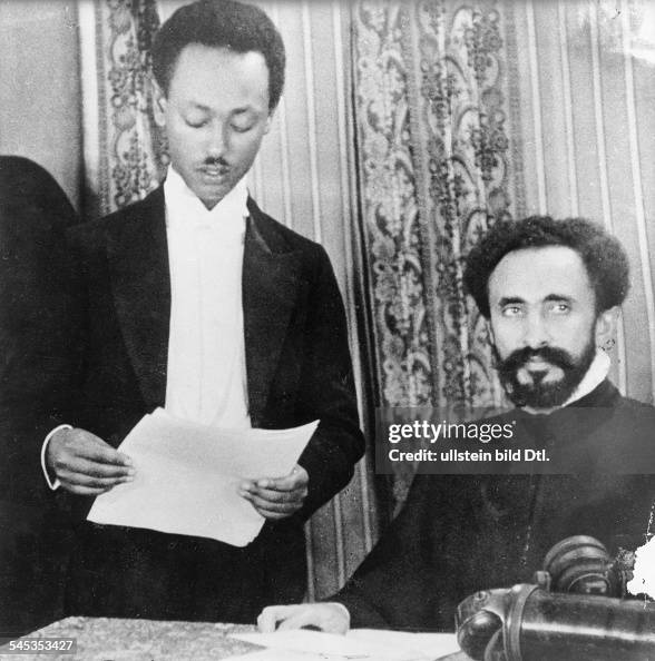 Ras Tafari Makkonenkaiser Äthiopien 1930 1974 Haile Selassie Bei