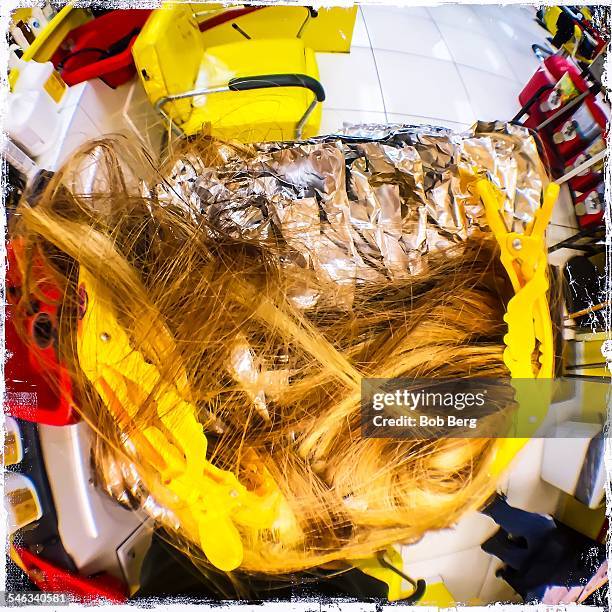 Blonde Hair Bleach Photos And Premium High Res Pictures Getty Images