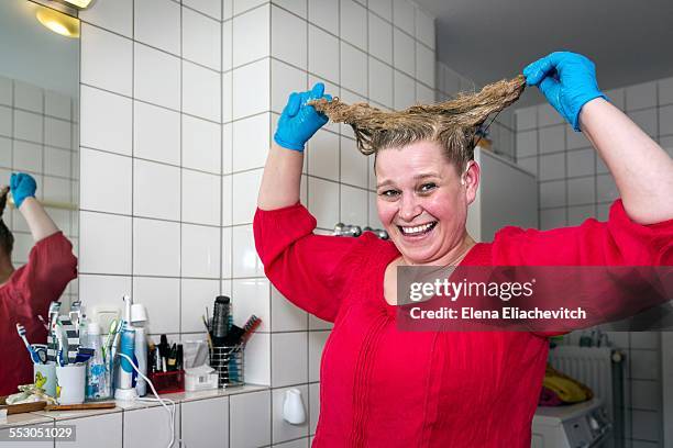 Coloring Hair Home Photos And Premium High Res Pictures Getty Images