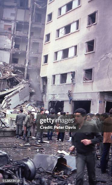 April 1983 United States Embassy Bombing Photos And Premium High Res