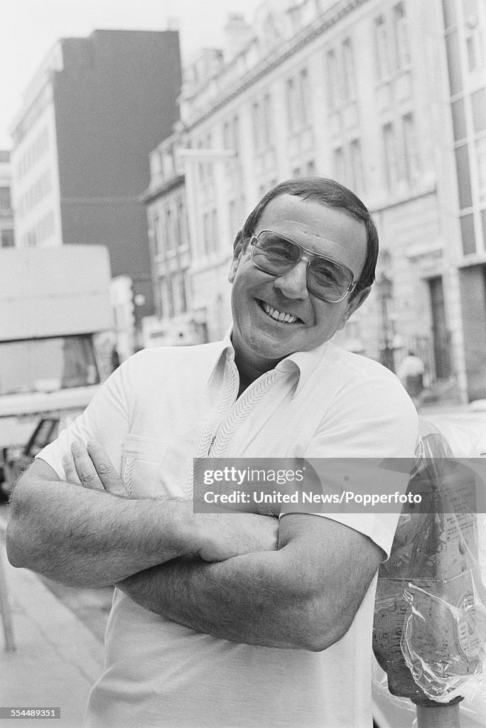 English Comedian And Television Presenter Mike Reid Pictured In News Photo Getty Images