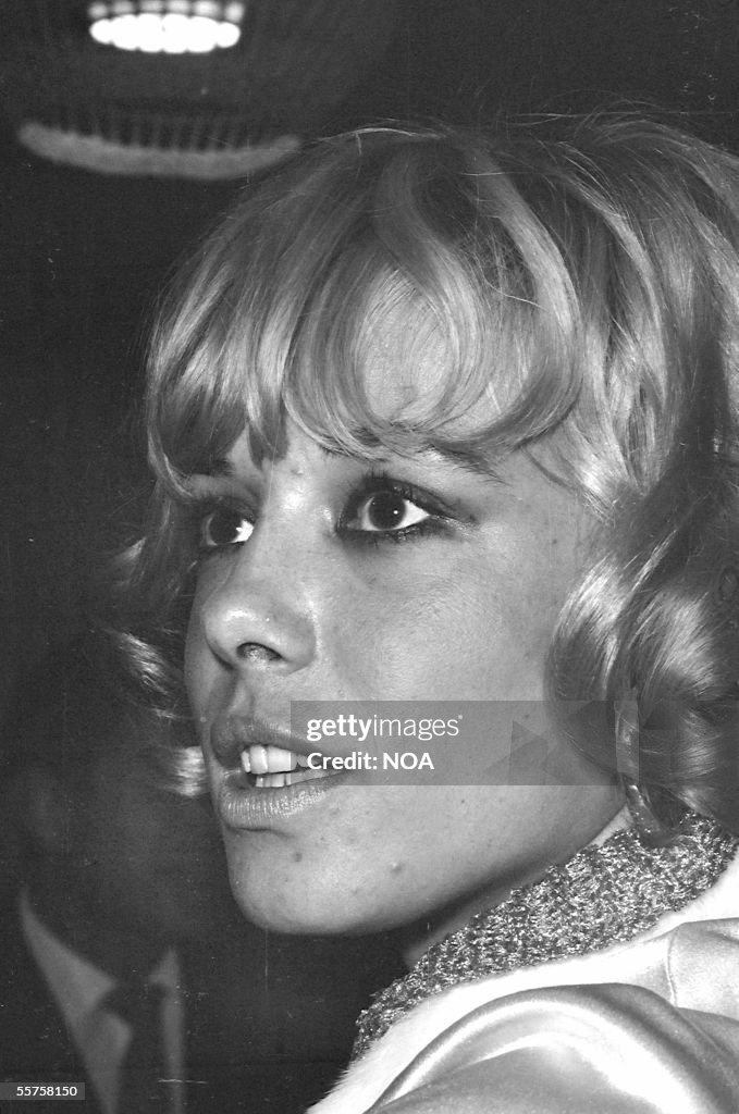 Anita Pallenberg German Actress France 1967 Ha Nachrichtenfoto