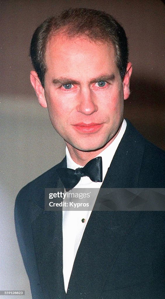 Prince Edward Earl Of Wessex 1993 News Photo Getty Images