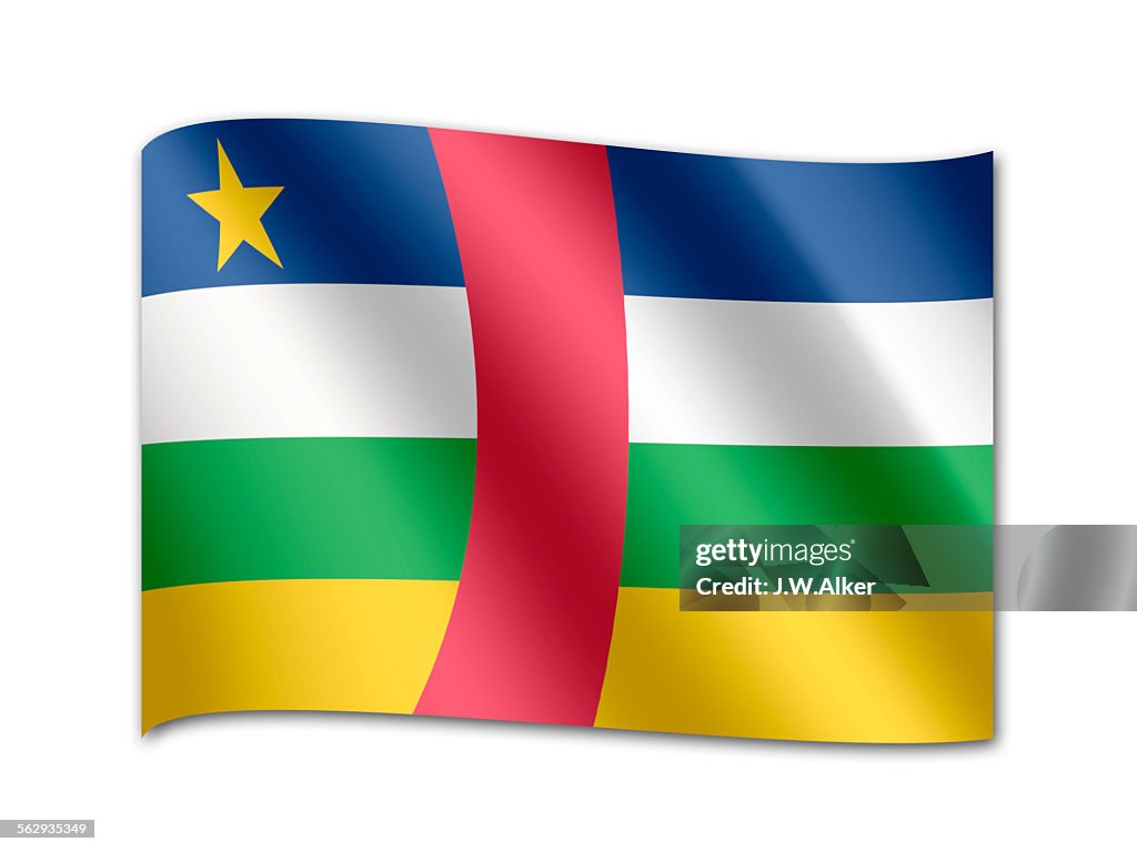 Flag Of Central African Republic High Res Vector Graphic Getty Images