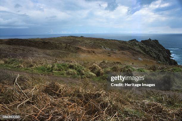 Treryn Dinas, Iron Age Cliff-Castle, c3rd century BC, Cornwall, 20th ... Treryn Dinas, Iron Age Cliff-Castle, c3rd century BC, Cornwall, 20th ...