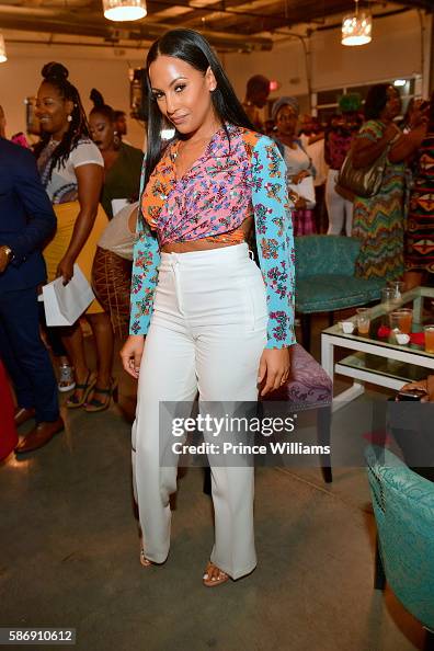 Delicia Cordon Attends Cocktails With Claire At B Loft Atlanta On