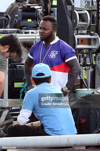 Bleeding Steel Filming Photos And Premium High Res Pictures Getty Images