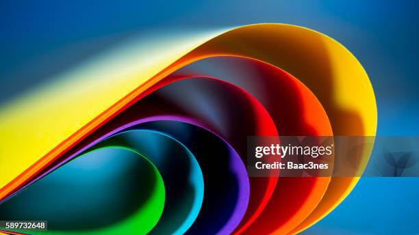 Stack Of Colorful Paper Photos And Premium High Res Pictures - Getty Images