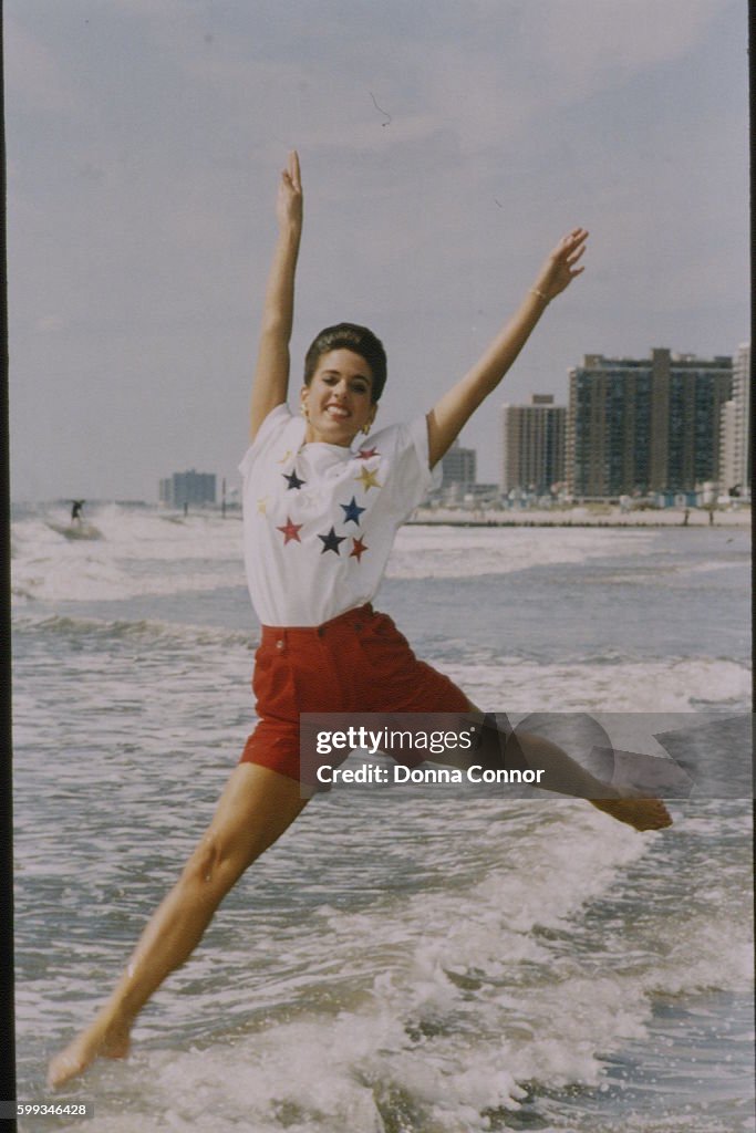 Heather Whitestone Mccallum On The Beach News Photo Getty Images