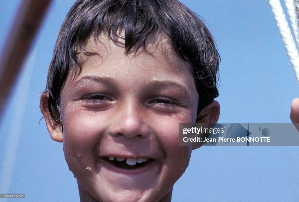 Nicolas Charrier Le Fils De Brigitte Bardot à La Madrague En Août