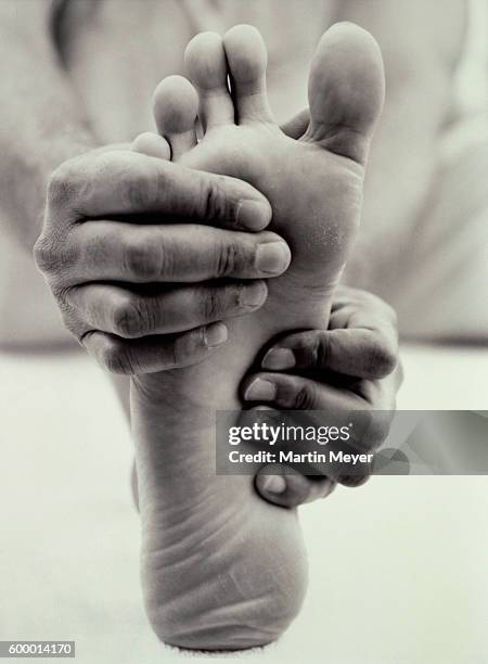 Male Foot Massage Photos And Premium High Res Pictures Getty Images