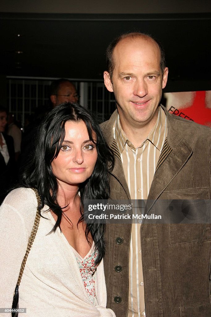 Jeanine Lobell And Anthony Edwards Attend New York Premiere Of Warner