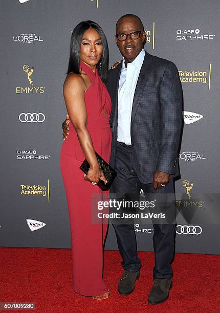 Angela Bassett Courtney B Vance Photos And Premium High Res Pictures Getty Images