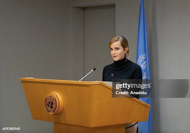 Emma Watson Un Women Goodwill Ambassador Photos And Premium High Res Pictures Getty Images