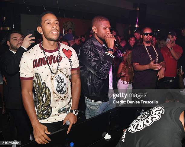 With Usher Ludacris And Lil Jon Photos And Premium High Res Pictures Getty Images