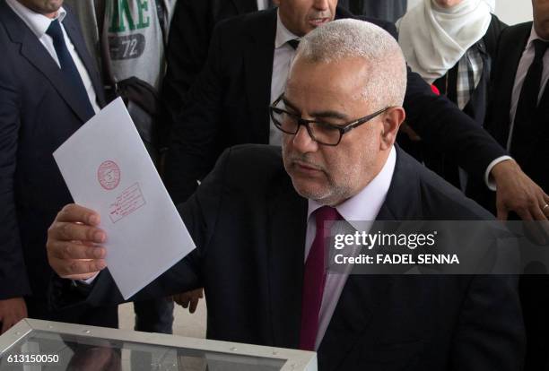 Morocco Abdelilah Benkirane Photos And Premium High Res Pictures