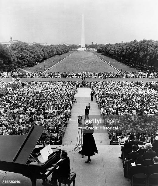 Marian Anderson Lincoln Memorial Photos Et Images De Collection Getty