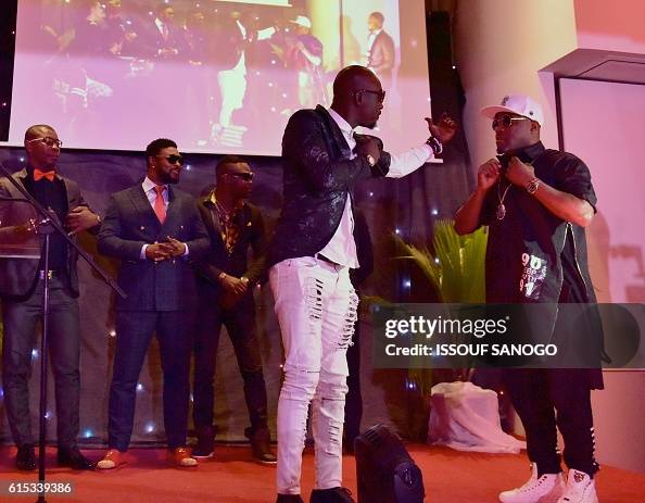 Ivory Coasts Coupe Decale Musicians Dj Abou Nidal Molaré And News Photo Getty Images