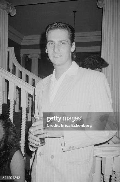 Tony Hadley Of Spandau Ballet At A Party At Stocks House