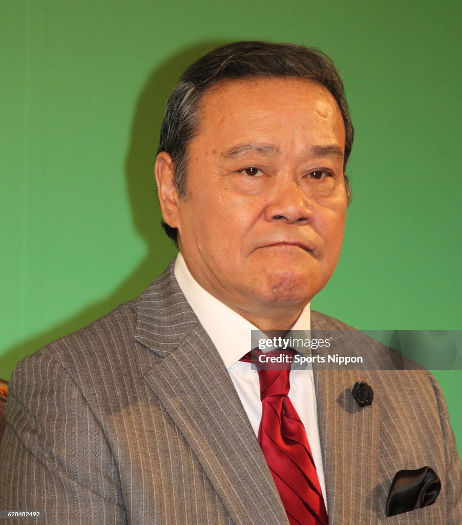 Actor Toshiyuki Nishida Attends Press Conference Of Fuji Tv Drama