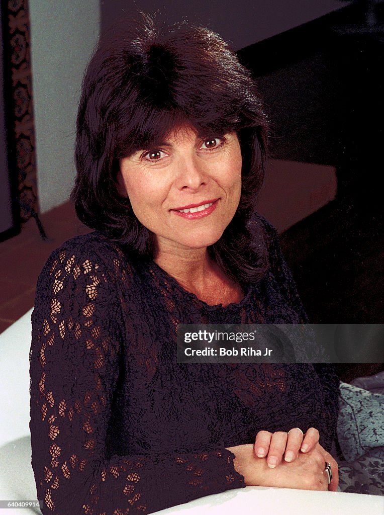 Portrait Of American Actress Adrienne Barbeau As She Poses At Her