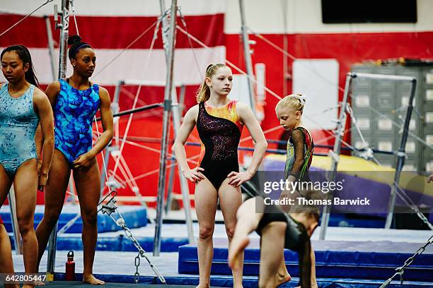 African American Female Gymnast Photos And Premium High Res Pictures Getty Images