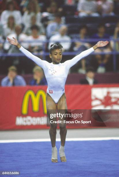 Gymnast Dominique Dawes Photos And Premium High Res Pictures Getty Images