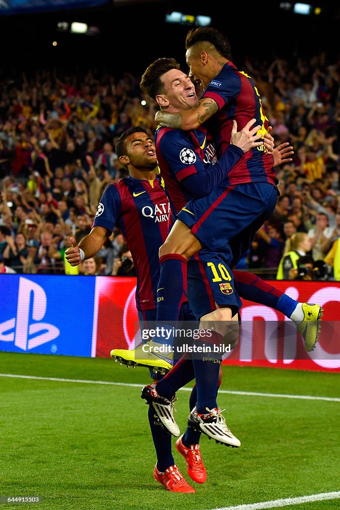 Lionel Messi Neymar Fc Barcelona Fc Bayern München 06 Mai In