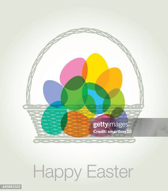 434 Panier De Pâques High Res Illustrations Getty Images