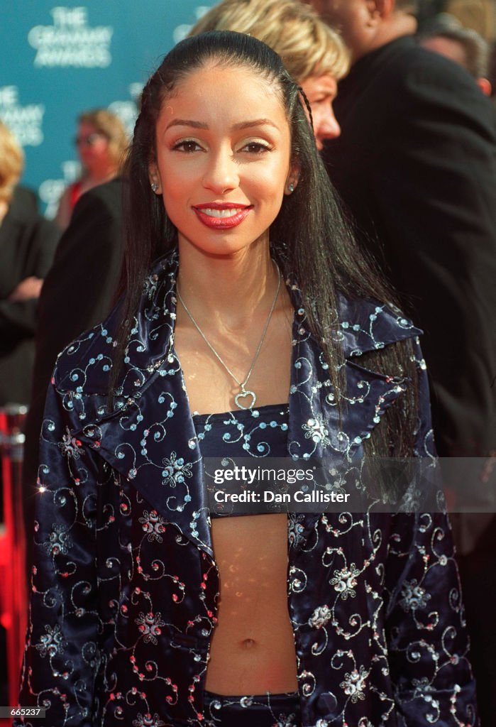 Mya arrives at the Grammy Awards held in Los Angeles at the Shrine ... Mya arrives at the Grammy Awards held in Los Angeles at the Shrine ...