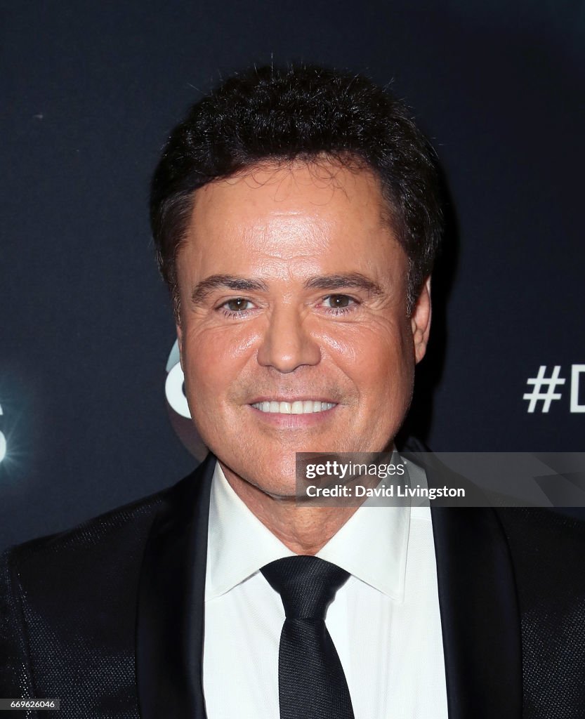 Singer Donny Osmond attends Singer Donny Osmond attends