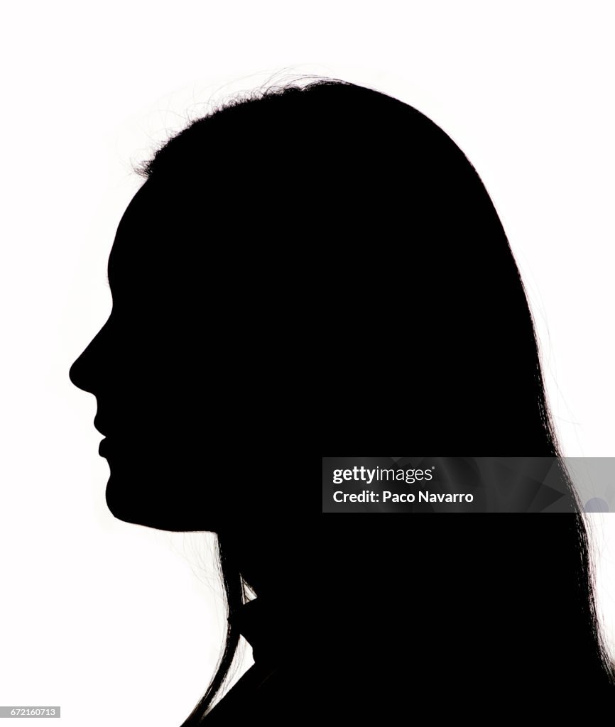 Silhouette Profile Female Silhouette Profile Female