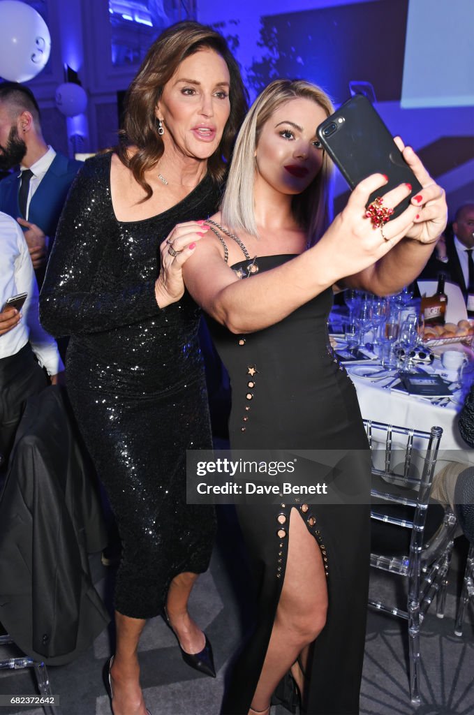 Caitlyn Jenner And Louisa Johnson Attend The British Lgbt Awards At