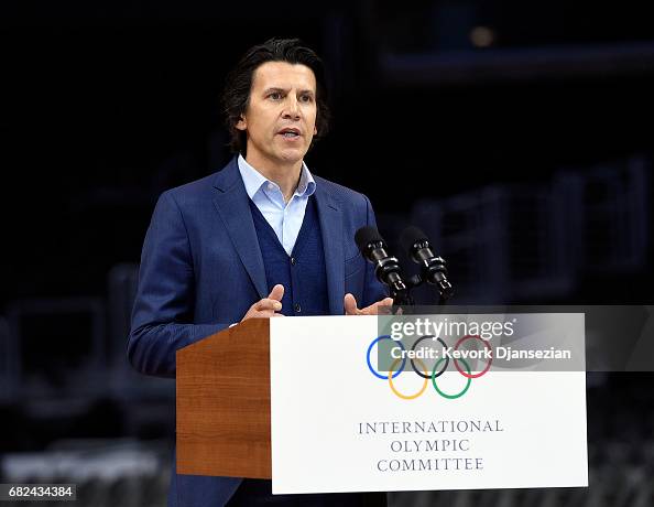 Executive Director of the Olympic Games Christophe Dubi speaks during ... Executive Director of the Olympic Games Christophe Dubi speaks during ...