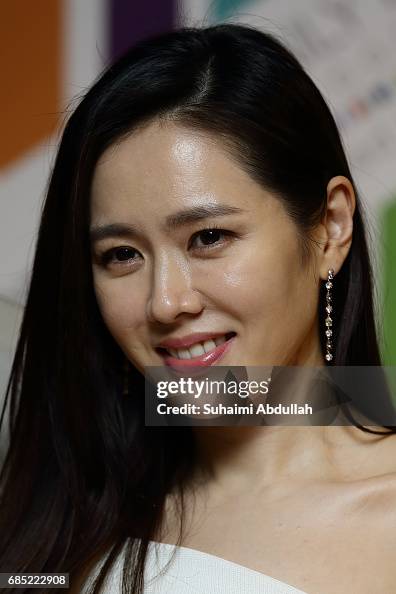 Korean Actress Son Ye Jin Attends A Private Cocktail Function At The ニュース写真 Getty Images