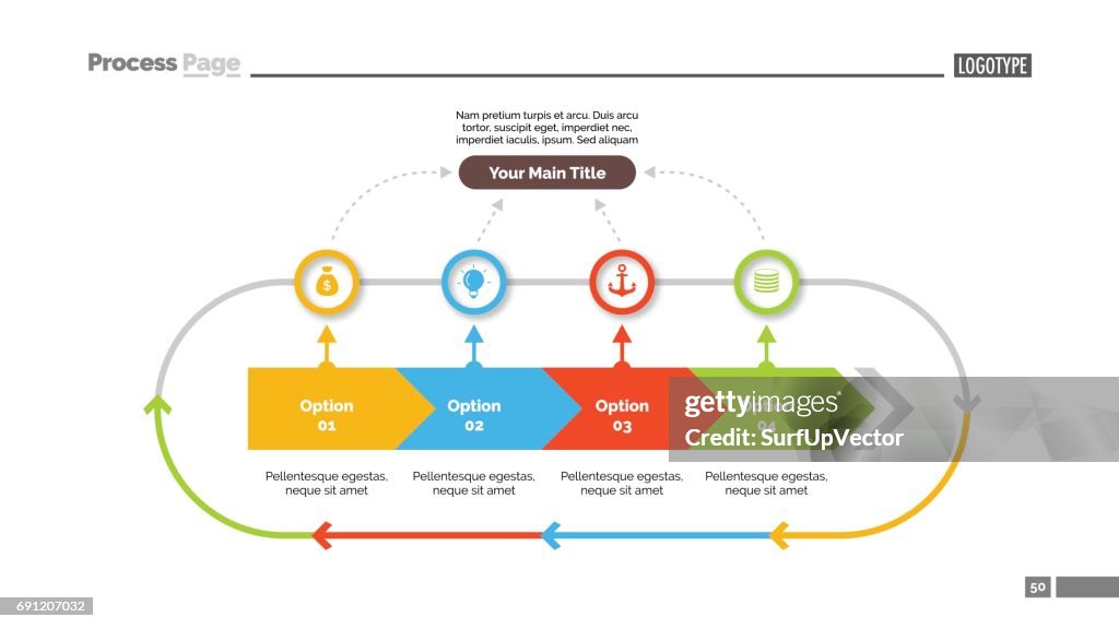 Four Options Cycle Slide Template High-Res Vector Graphic - Getty Images Four Options Cycle Slide Template High-Res Vector Graphic - Getty Images