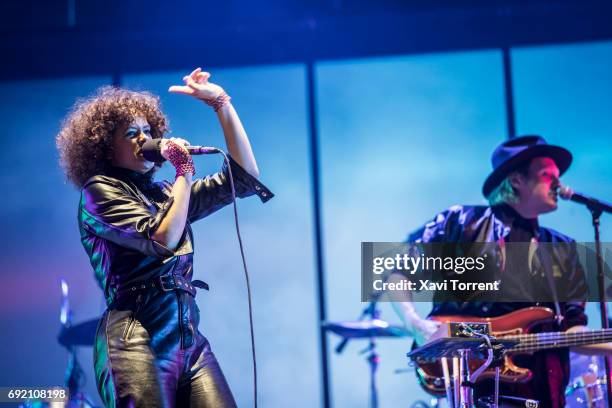 Arcade Fire Perform In Barcelona Photos And Premium High Res Pictures