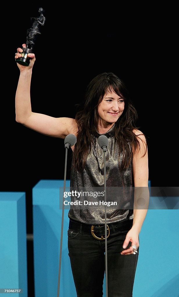 Kt Tunstall Celebrates After Winning The Best Song Musically And