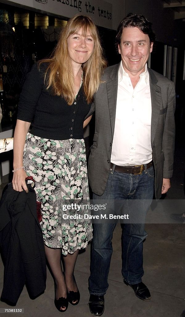 Jools Holland and wife Christabel McEwen attend the fashion show at ... Jools Holland and wife Christabel McEwen attend the fashion show at ...