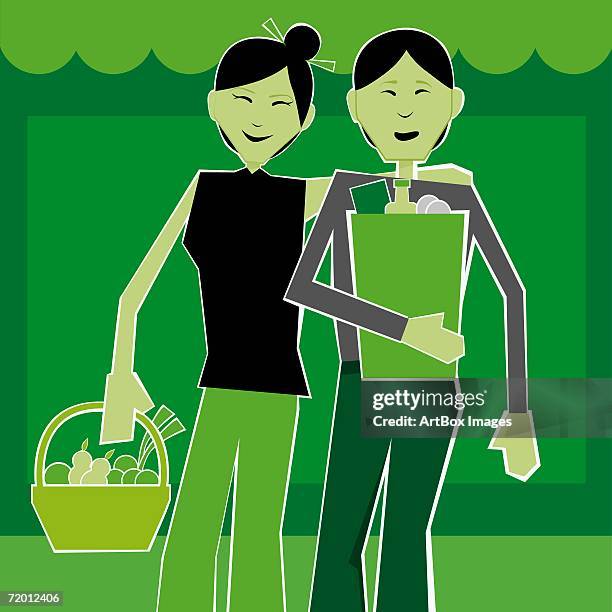 66 Two Friends Arms Around Each Other High Res Illustrations Getty Images