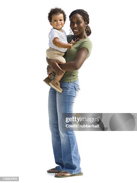 Mother And Son White Background Full Body Photos And Premium High Res Pictures Getty Images